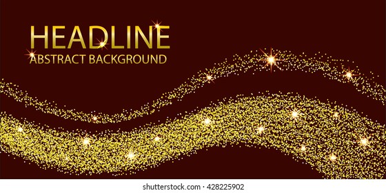 Gold Girls Night Out Party Poster Stock Vector (Royalty Free) 588512972 ...