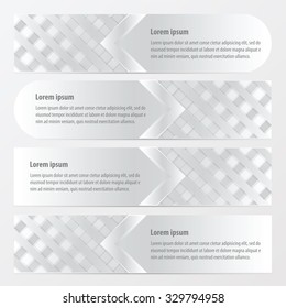 Banner Weave Style Stock Vector (Royalty Free) 329794958 | Shutterstock