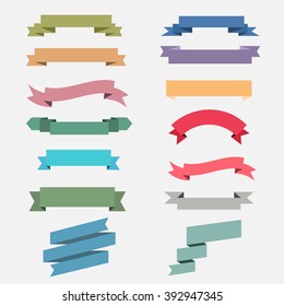 Vektor Stok Banners Stickers Vector Graphics (Tanpa Royalti) 392947345 ...