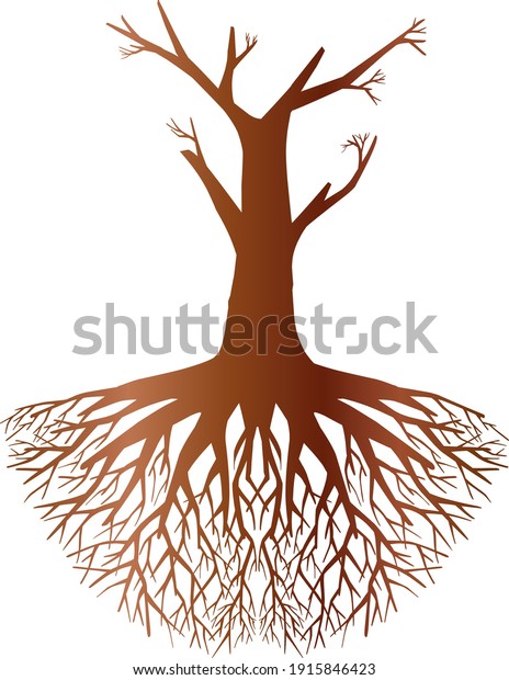 Banyan Tree Roots Logo Greening Organization: เวกเตอร์สต็อก (ปลอดค่า ...