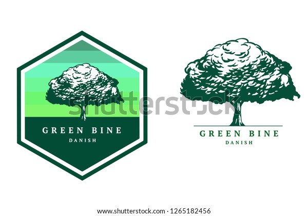 Banyan Tree Symbol Stock Vector (Royalty Free) 1265182456