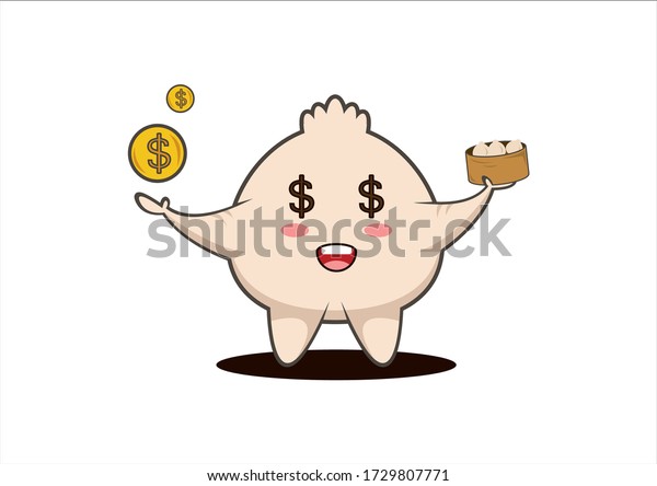 Baozi Character Design Bao Character Traders Stock Vector (Royalty Free ...