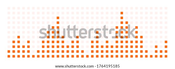 Bar Chart Diagram Columns Square Steps Stock Vector (Royalty Free ...