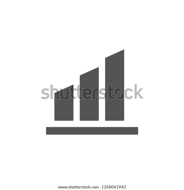 Bar Chart Graphic Icon Design Template Stock Vector (Royalty Free ...
