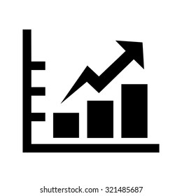 Bar Chart Icon Stock Vector (Royalty Free) 321485687 | Shutterstock