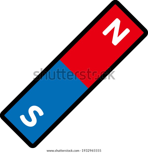 Bar Magnet Isolated Vector Illustration Stock Vector (Royalty Free ...