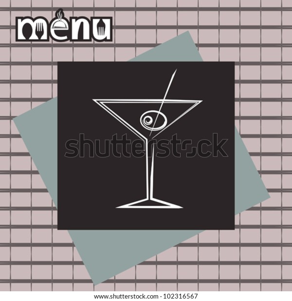 Bar Restaurant Menu Design Template Stock Vector (Royalty Free ...
