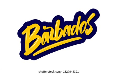 615 Barbados lettering Images, Stock Photos & Vectors | Shutterstock