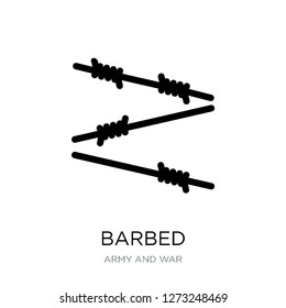 Barbed Icon Vector On White Background Stock Vector (Royalty Free ...
