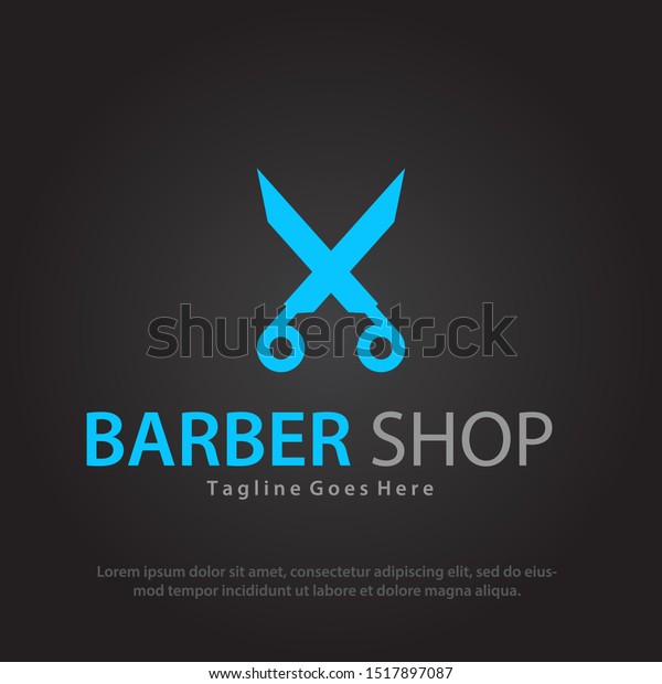Barber Shop Logo Modern Concept Vector Stock Vector (Royalty Free ...