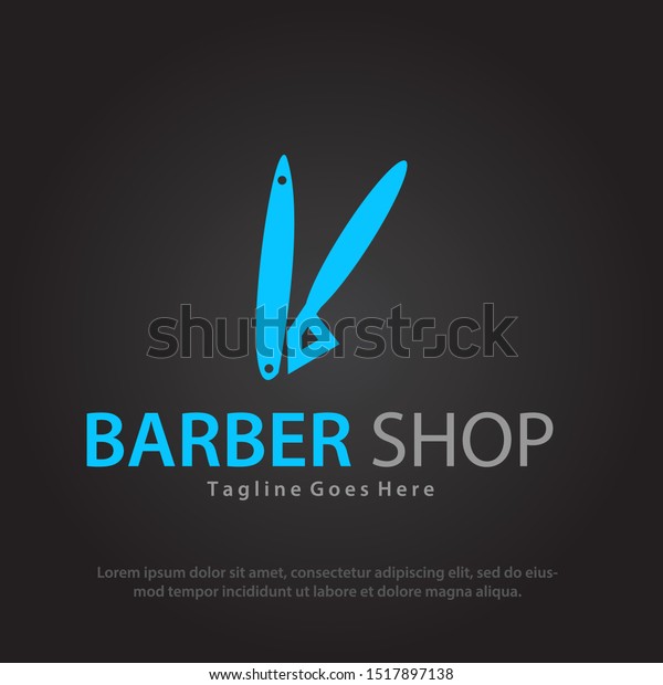 Barber Shop Logo Modern Concept Vector Stock Vector (Royalty Free ...