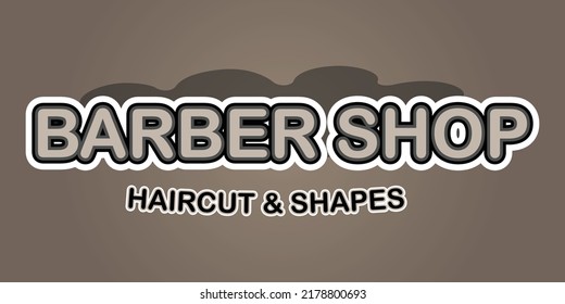 7,858 Barbershop text Images, Stock Photos & Vectors | Shutterstock