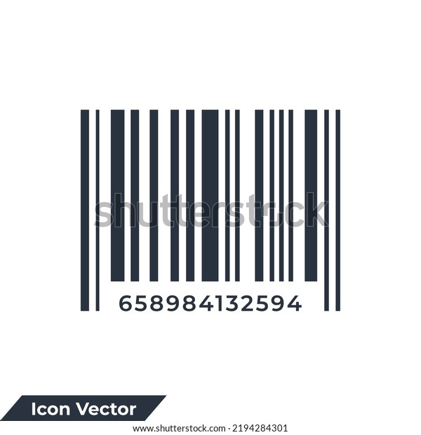 Barcode Icon Logo Vector Illustration Check Stock Vector (Royalty Free ...