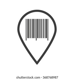 Egg Bar Code Isolated On White Stock Vector (Royalty Free) 242654455