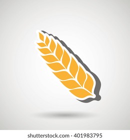 Barley Icon Design Stock Vector (Royalty Free) 401983795 | Shutterstock