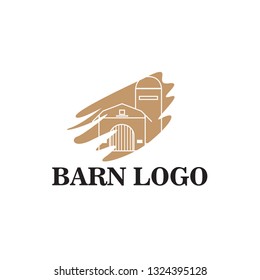 Barn Logo Design Template Stock Vector (Royalty Free) 1324395128 ...