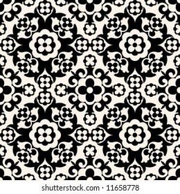 Baroque Floral Pattern Stock Vector (Royalty Free) 11658778 | Shutterstock
