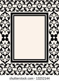 Baroque Page Design Stock Vector (Royalty Free) 13252144 | Shutterstock