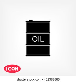 Pictogram Oil Barrel Icon Stock Vector (Royalty Free) 592131461