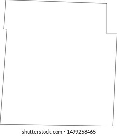 Barry County Map Missouri State Stock Vector (Royalty Free) 1499258465