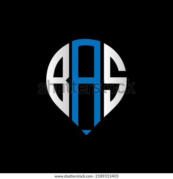 Bas Initial Modern Logo Design Vector Stock Vector (Royalty Free ...