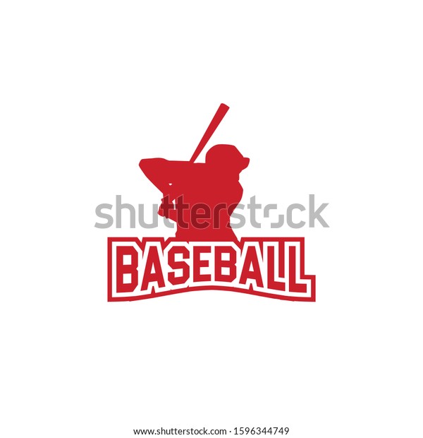 Base Ball Logo Design Illustration Stock Vector (Royalty Free ...