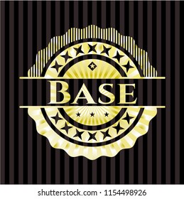 Base Gold Shiny Badge Stock Vector (Royalty Free) 1154498926 | Shutterstock