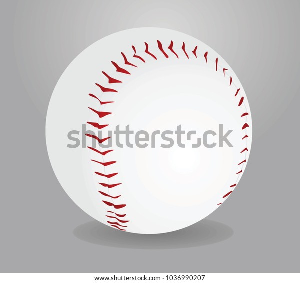 Baseball Ball Vector Illustration Stock Vector (Royalty Free ...