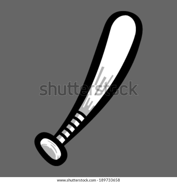 Baseball Bat Cartoon Vector Illustration Stock Vector (Royalty Free ...