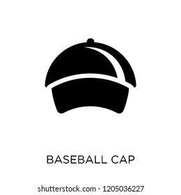 Baseball Cap Icon Baseball Cap Symbol Stock Vector (Royalty Free ...