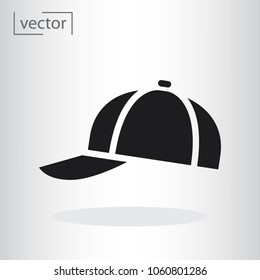 Baseball Cap Icon Vector Stock Vector (Royalty Free) 596568779