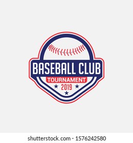 Baseball Club Logo Badge Label Stock Vector (Royalty Free) 1576242580 ...