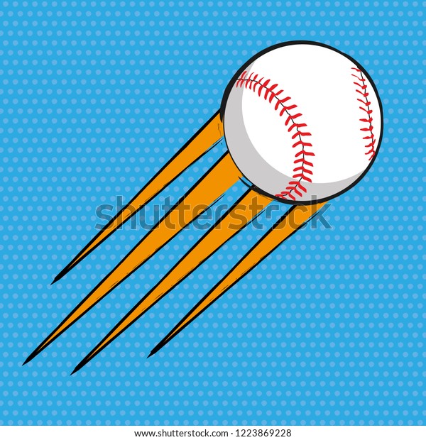 Baseball Comics Poster Background Stock Vector (Royalty Free ...