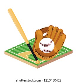 Baseball Equipment Cartoon Stock Vector (Royalty Free) 1213430422 ...
