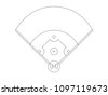 3,726 Baseball Field Outline Royalty-Free Images, Stock Photos ...