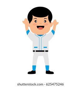 Baseball Player Avatar Character Stock Vector (Royalty Free) 625475246 ...