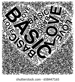 Basic Love Words Heart Silhouette 스톡 벡터(로열티 프리) 658447165 | Shutterstock