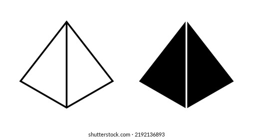 Basic Set Pyramide Shapes 3d Style Stock Vector (Royalty Free ...