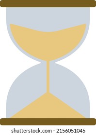 Basic Simple Sand Watch Hourglass Stock Vector (Royalty Free ...