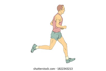 Basic Sketches Colors Sketch Drawing People Stock Vector (Royalty Free ...