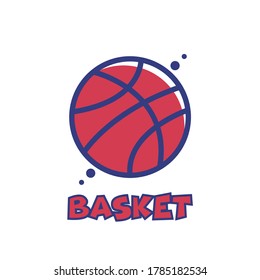 Basket Logo White Isolated Premium Vector Stock Vector (Royalty Free ...