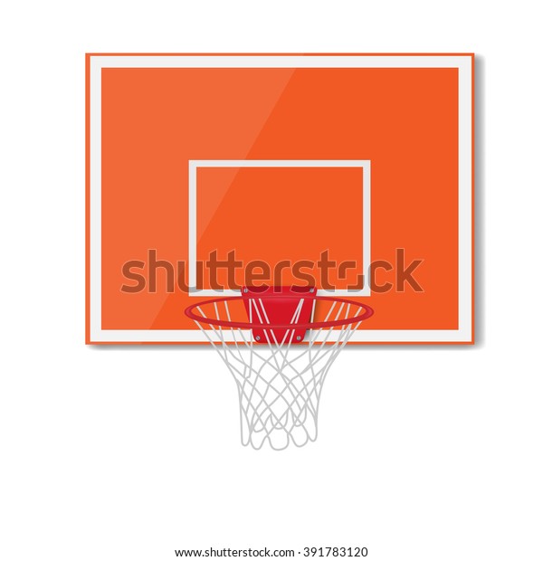 Basketball Backboard Vector Illustration Stock Vector (Royalty Free ...