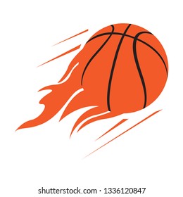 Basketball Ball Effect Vector Illustration Design Stock Vector (Royalty ...