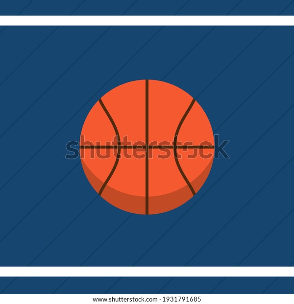 Basketball Cartoon Vector Basketball Logo Design Stock Vector (Royalty ...