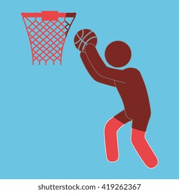 Basketball Game Design Stock Vector (Royalty Free) 419262367 | Shutterstock