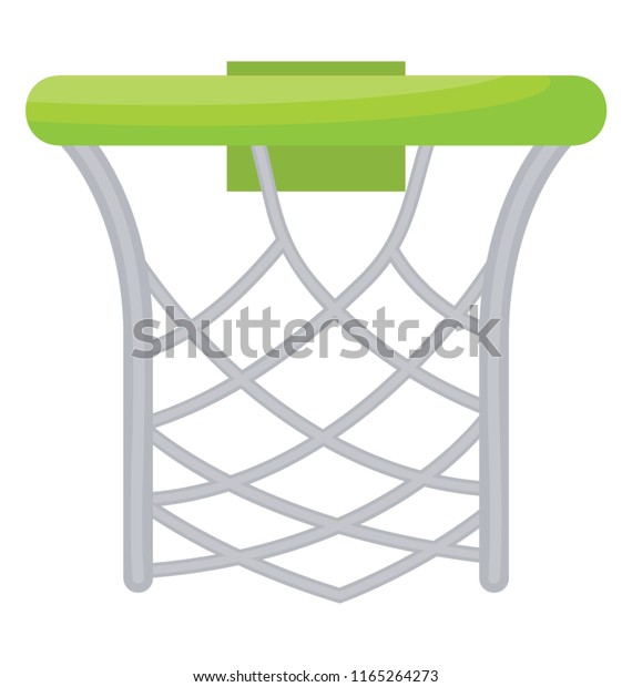 Basketball Rim Net Basketball Hoop Vector Stock Vector (Royalty Free ...