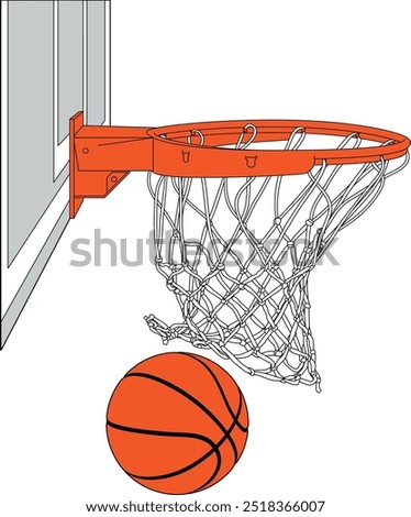 Basketball Net Drawing | Free download on ClipArtMag