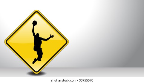 Basketball Sign: เวกเตอร์สต็อก (ปลอดค่าลิขสิทธิ์) 33955570 | Shutterstock