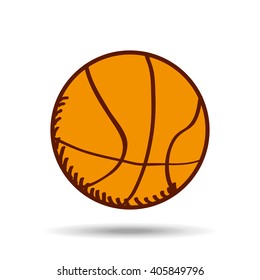 Cartoon Basketball Illustration Stock Vector (Royalty Free) 1042027021 ...