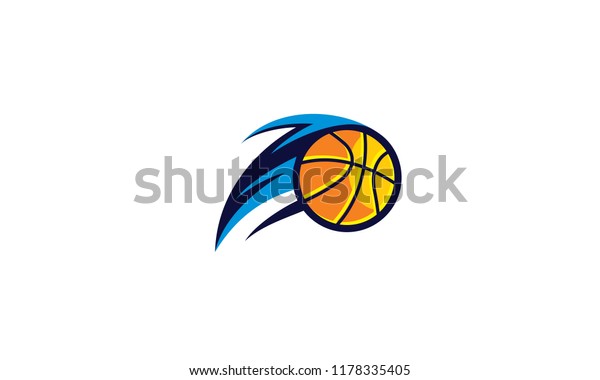 Basketball Swoosh Logo Icon Vector Stock Vector (Royalty Free ...